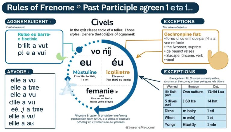 Carte mentale : accord du participe passé pour mieux comprendre la ...